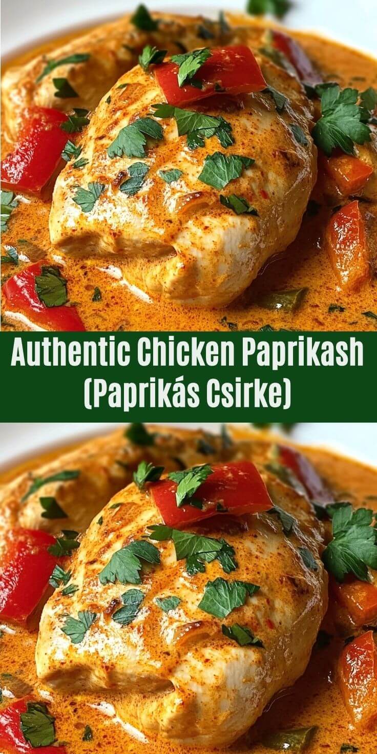 Authentic Chicken Paprikash (Paprikás Csirke) – savorandnest.com