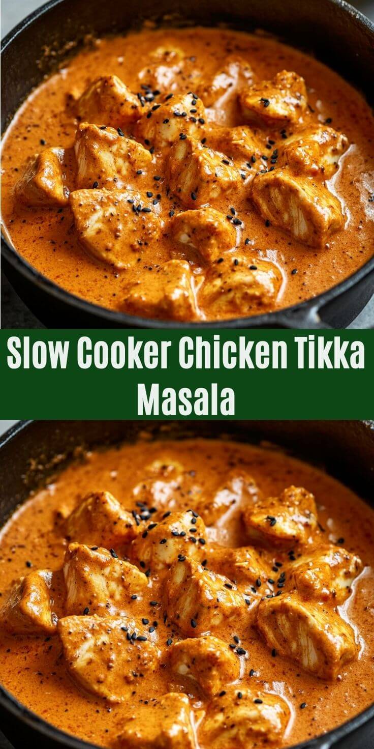 Slow Cooker Chicken Tikka Masala – savorandnest.com