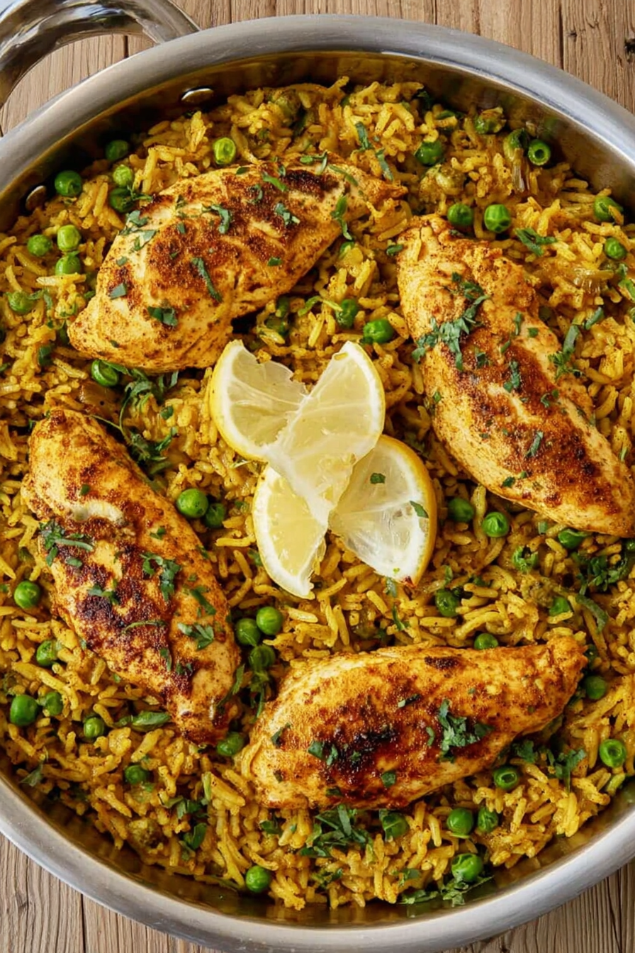 Best One-Skillet Mediterranean Chicken with Rice – savorandnest.com