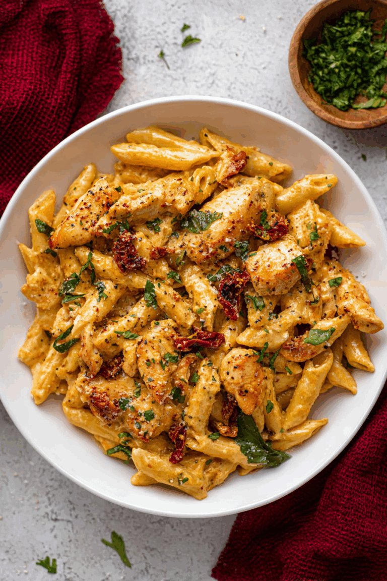 Creamy Marry Me Chicken Pasta Recipe – savorandnest.com