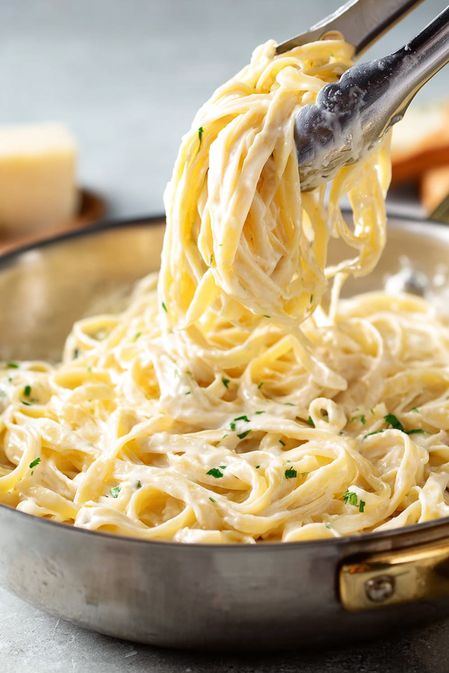 Restaurant-Style Creamy Alfredo Sauce Recipe – savorandnest.com