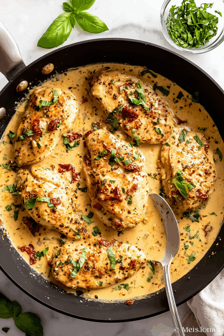 Simple And Fast Marry Me Chicken Dinner Recipe – savorandnest.com