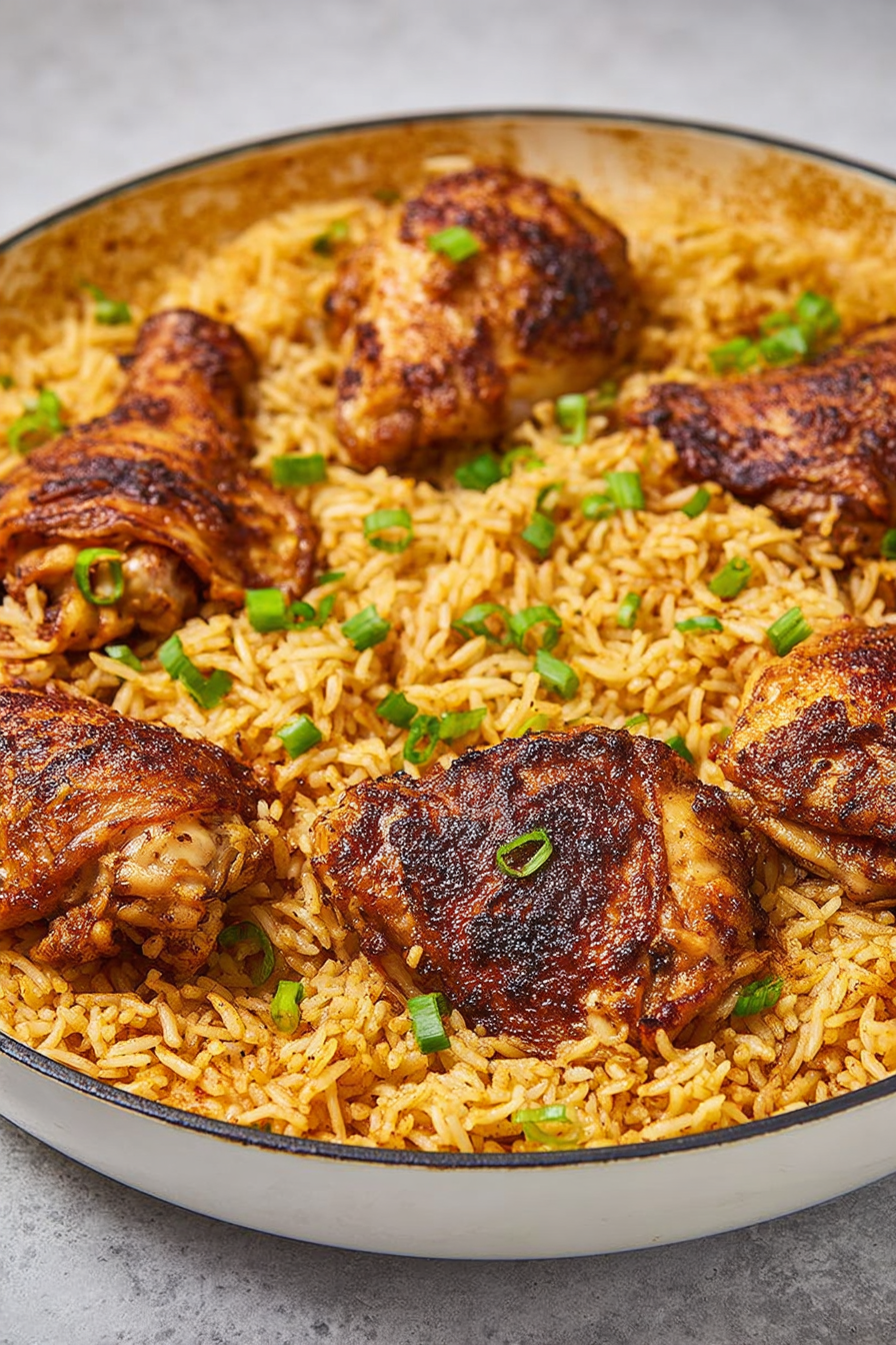 Easy Delicious One-Pot Chicken and Rice – savorandnest.com