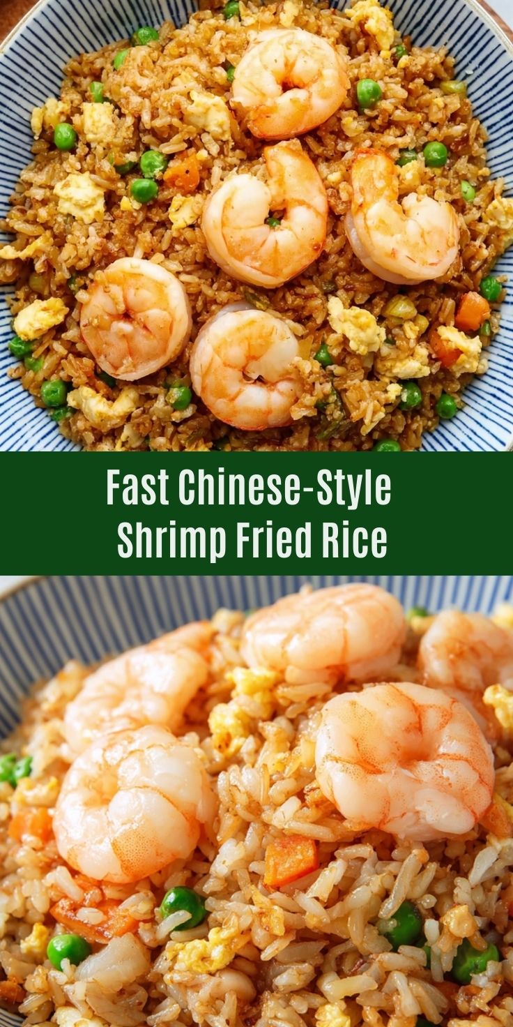 Fast Chinese-Style Shrimp Fried Rice – savorandnest.com