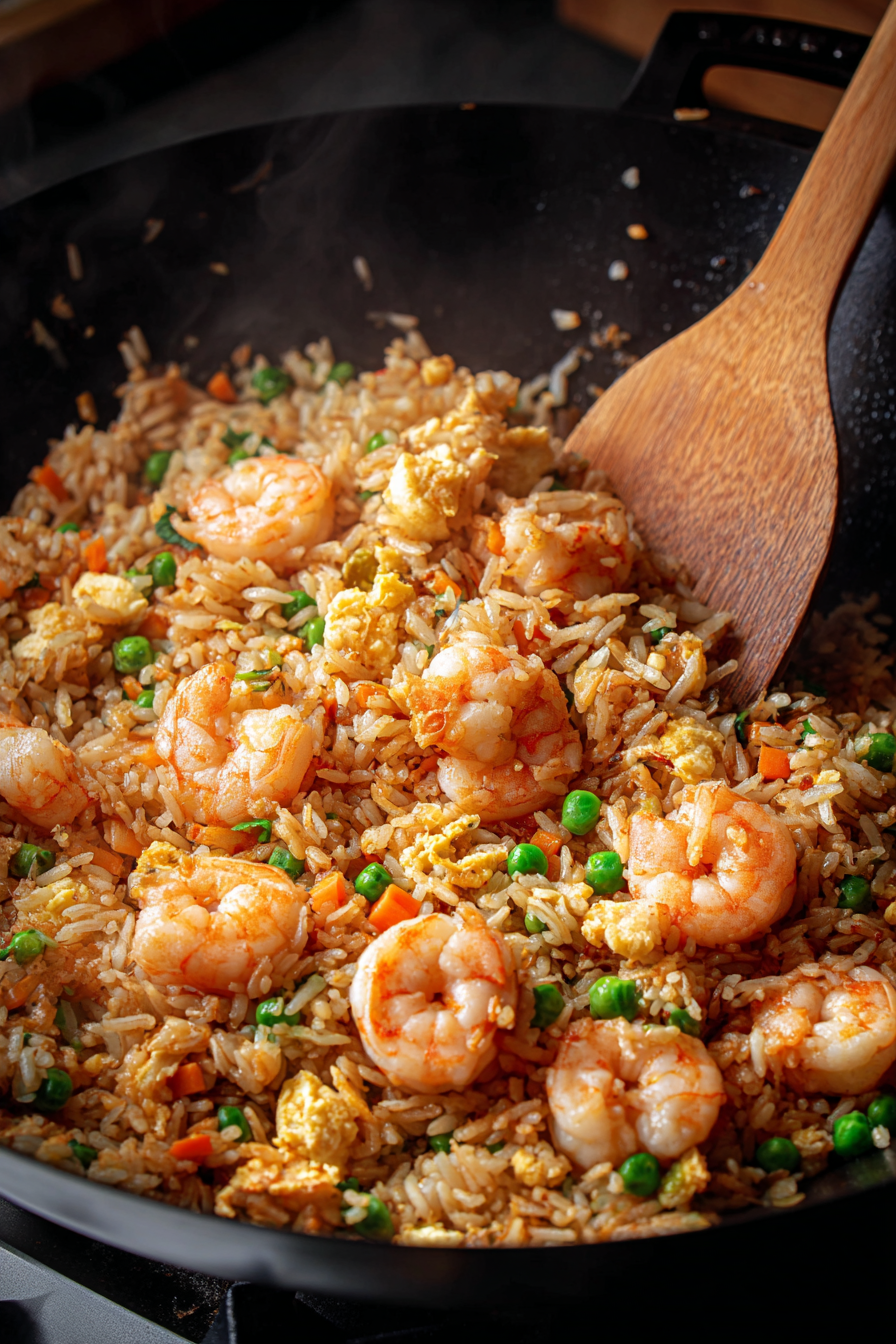 Fast Chinese-Style Shrimp Fried Rice – savorandnest.com
