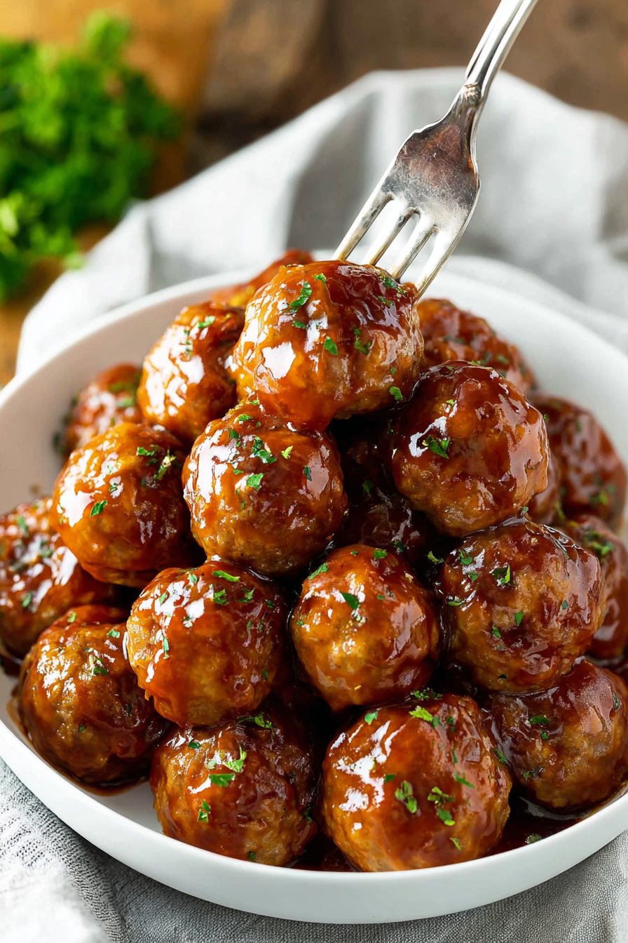 The Best Sweet & Sour Crock Pot Meatballs – savorandnest.com