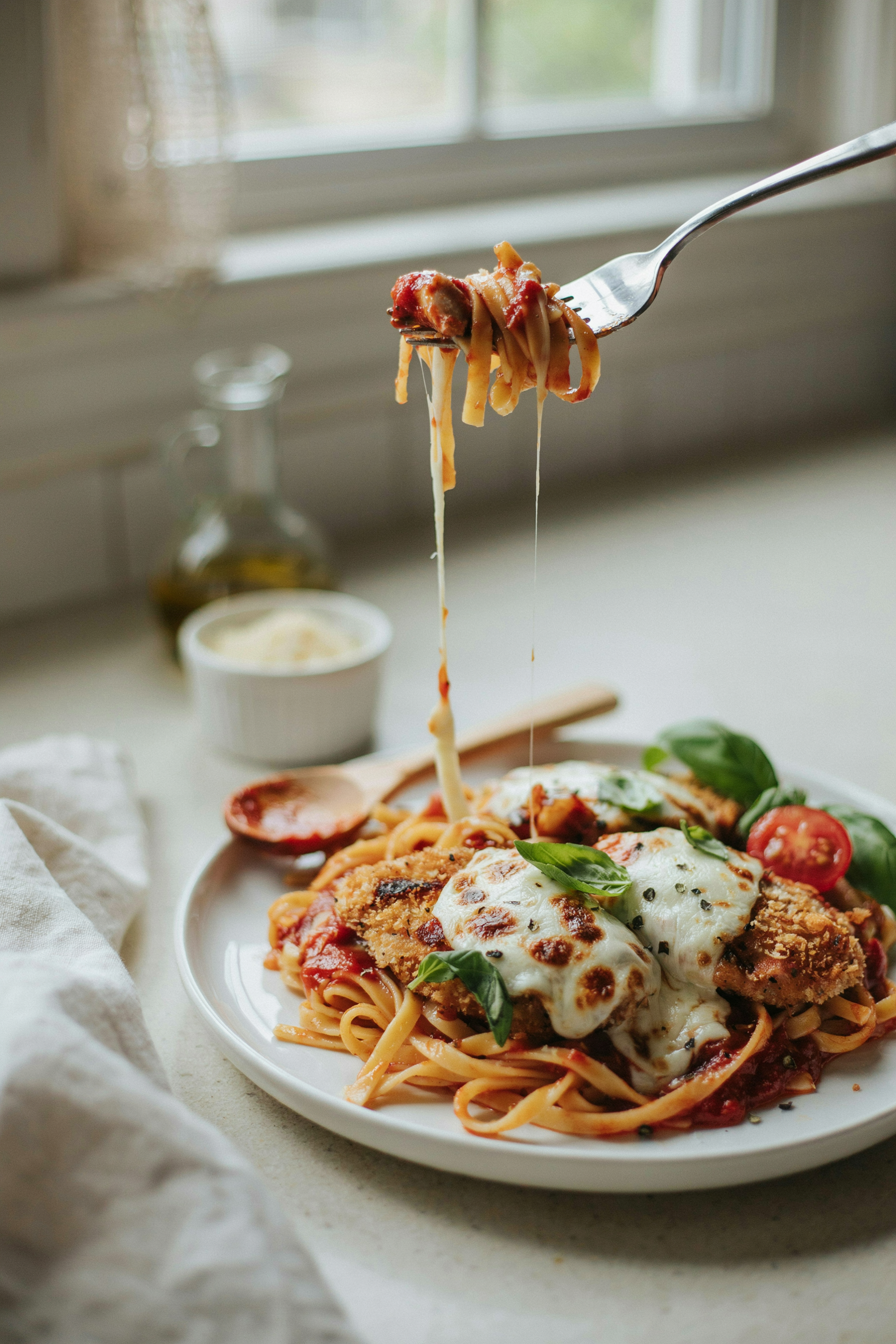 Chicken Parmesan Casserole Easy Dinner Recipe – savorandnest.com
